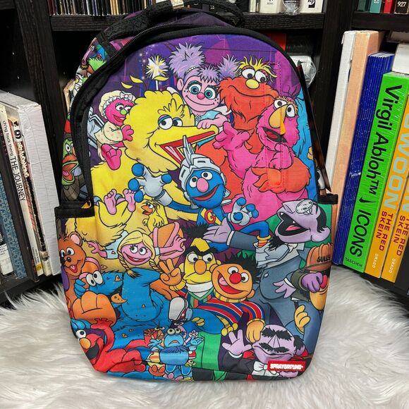 Sprayground | Bags | Sprayground Sesame Street Familia Backpack Elmo ...